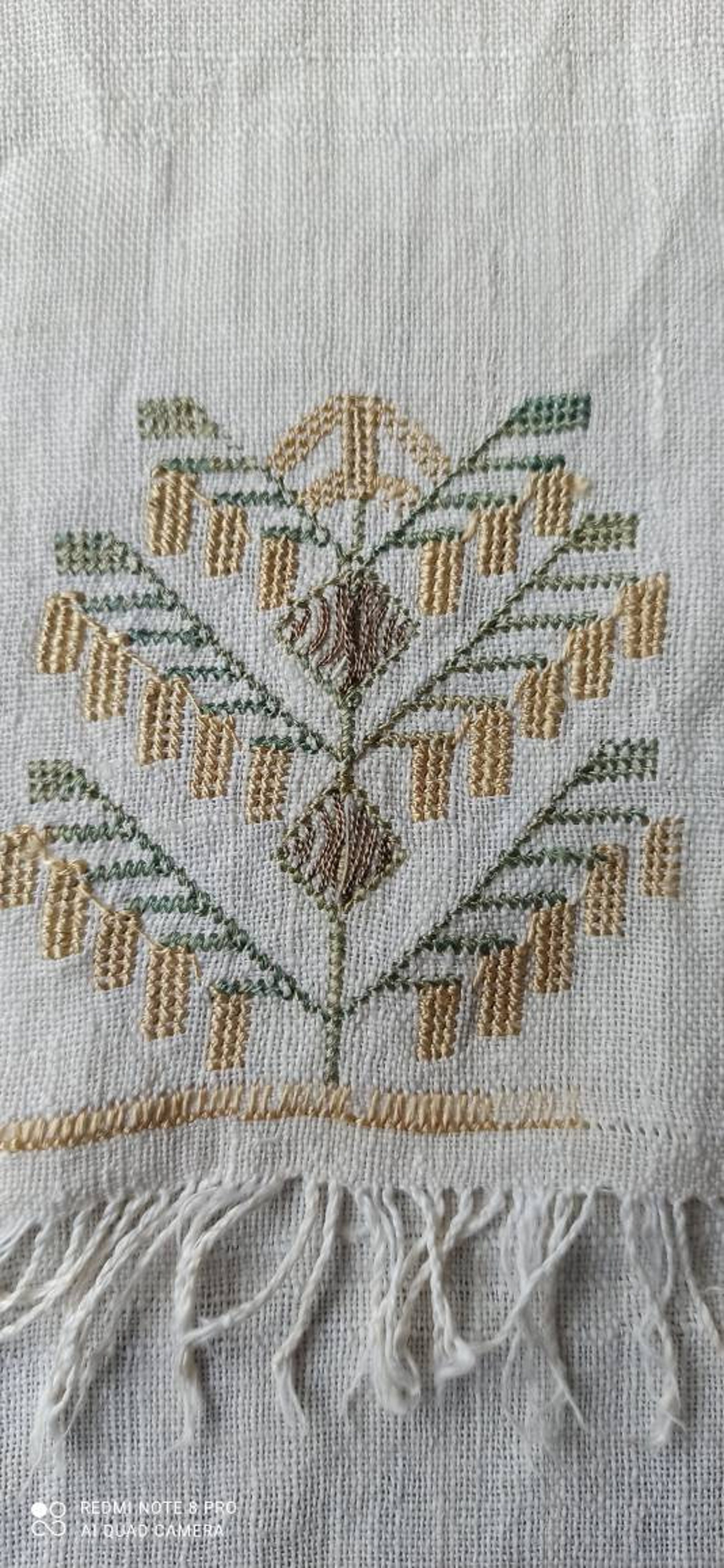 Vintage Embroidery Textile Antique Decorations - Etsy