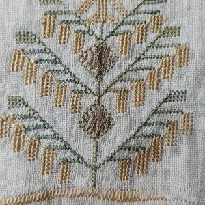 Vintage Embroidery Textile Antique Decorations - Etsy