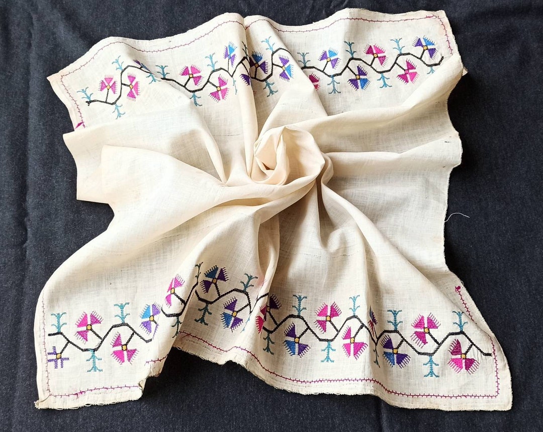 Vintage Embroidery , Turkish Embroidery Textile - Etsy