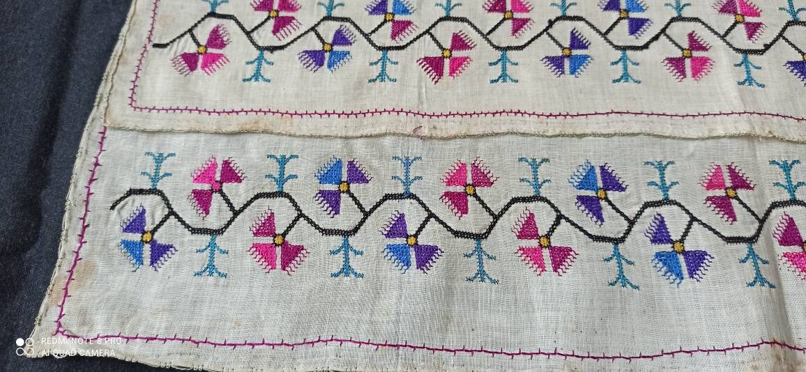 Vintage Embroidery , Turkish Embroidery Textile - Etsy