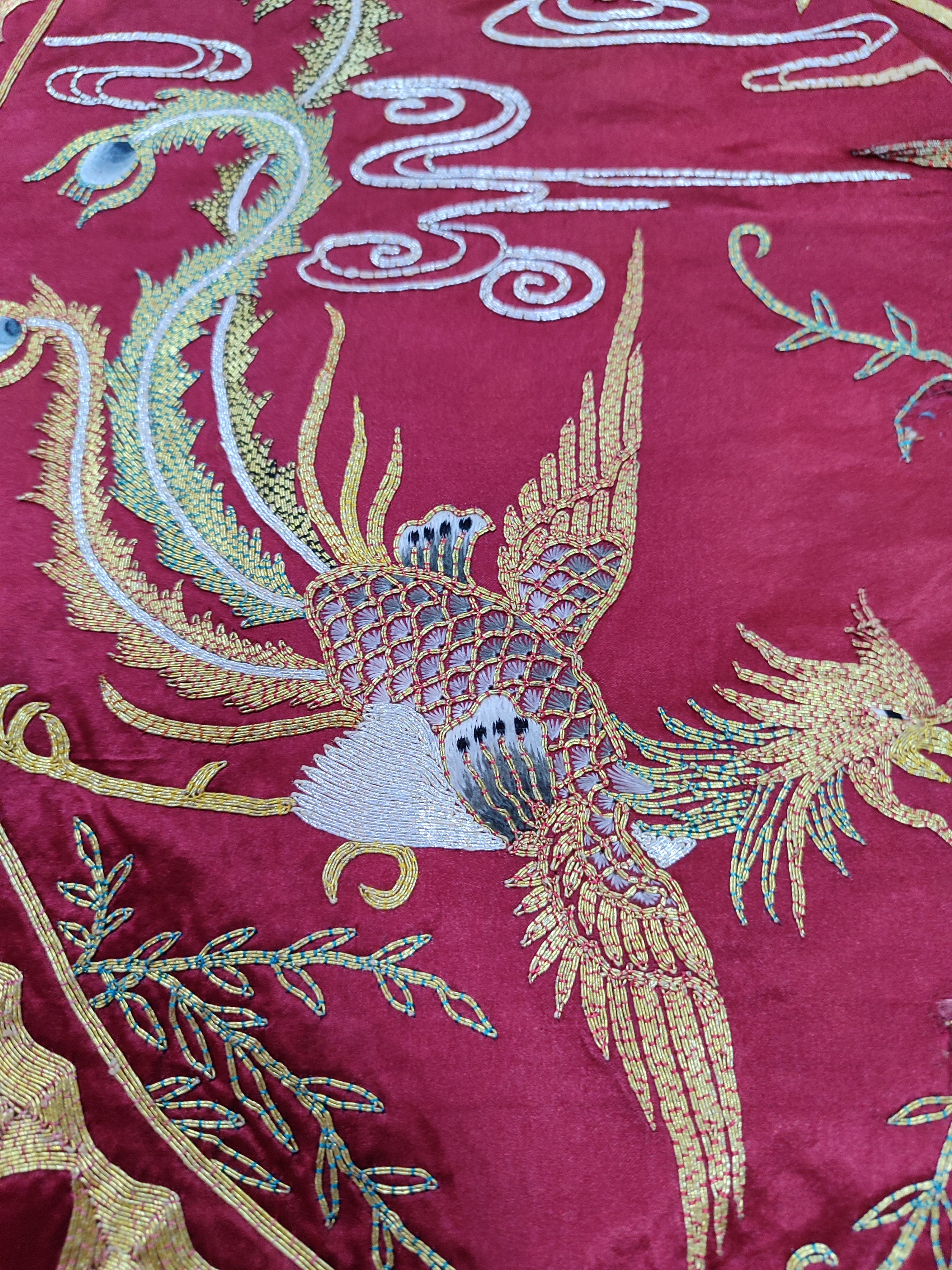 Antique Textile, Embroidery Textile, Embroidery, Chinese Textile, China ...