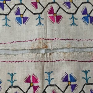 Vintage Embroidery , Turkish Embroidery Textile - Etsy