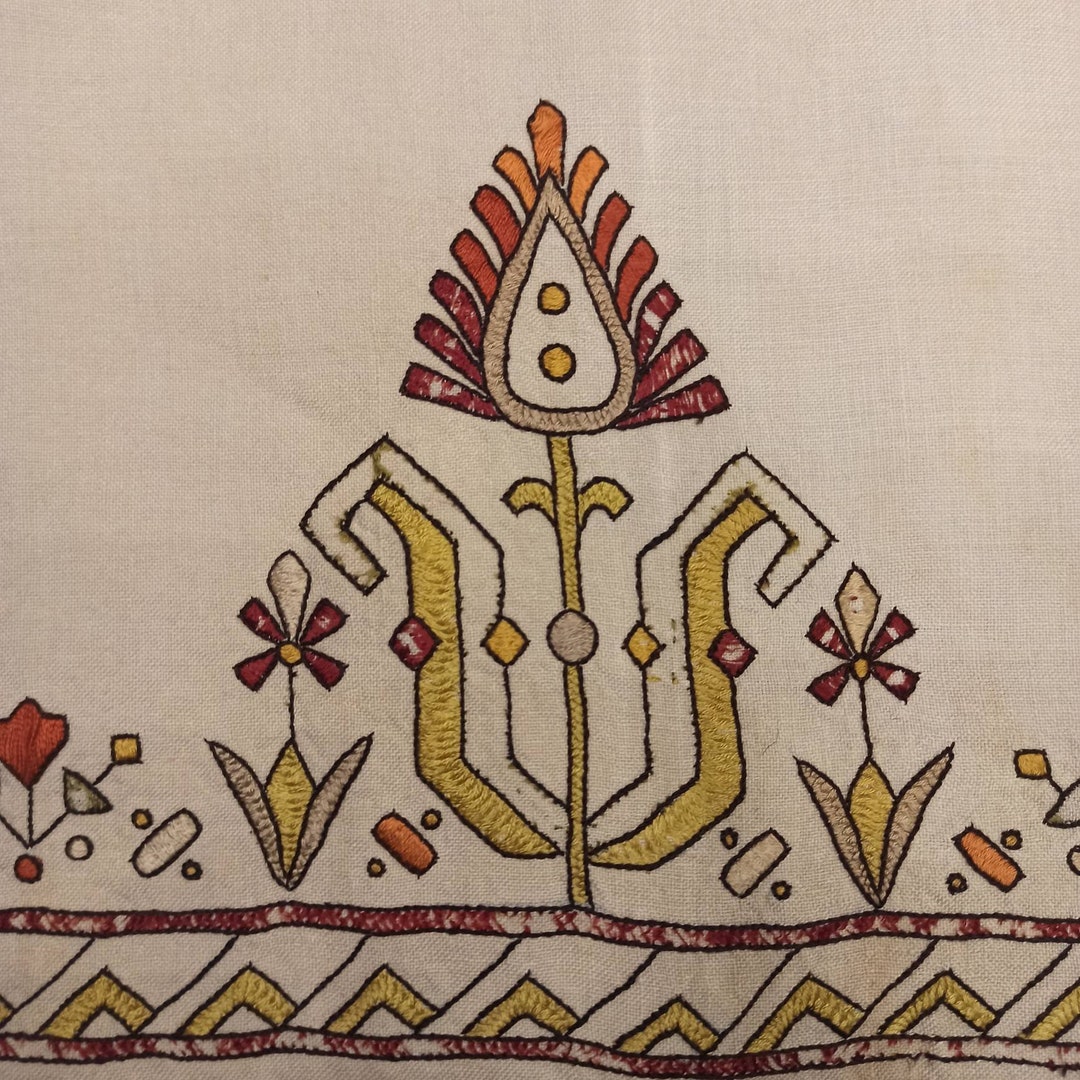 Antique Textile, Embroidery, Antique Embroidery, Textile, Decorative ...