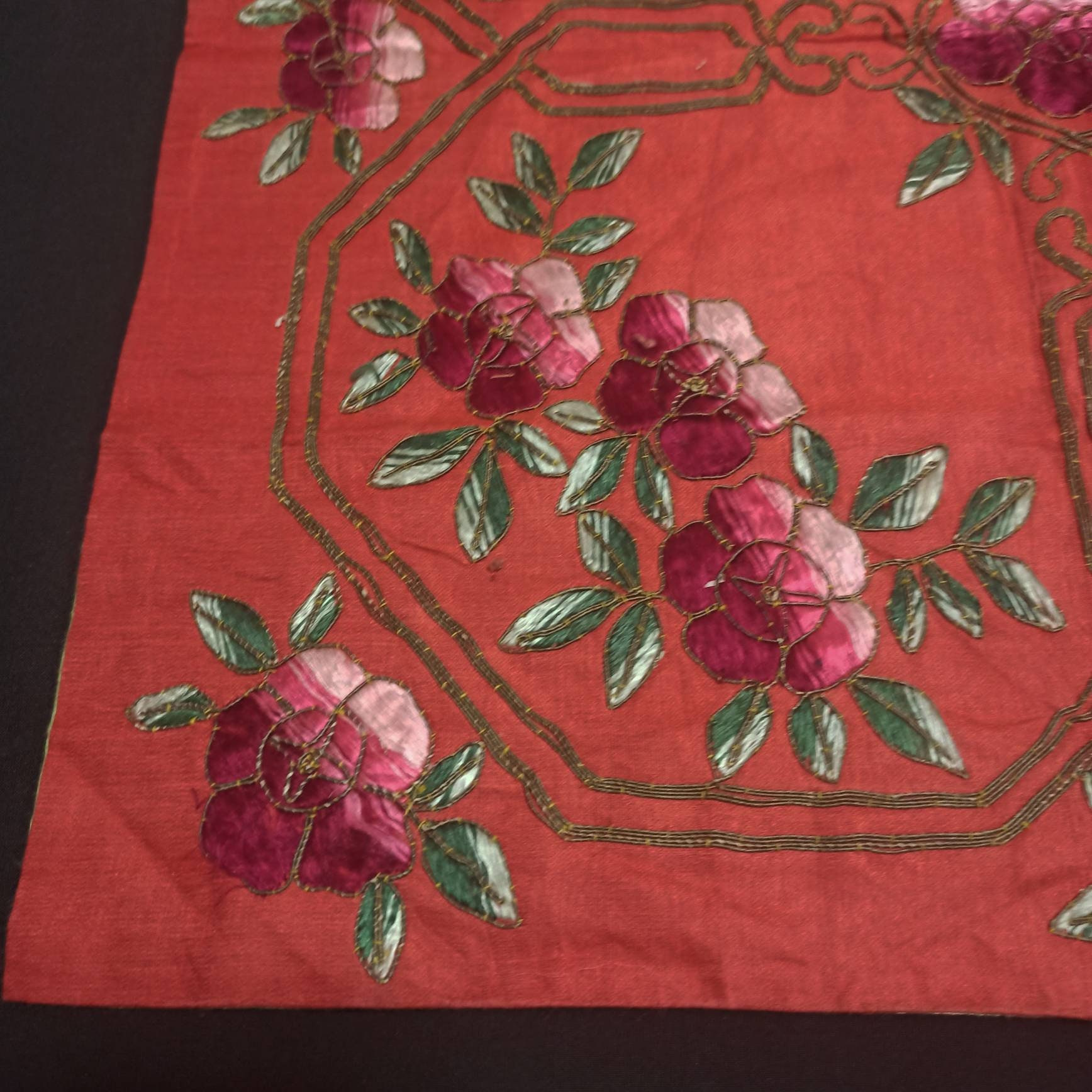 Antique Textile Embroidery Antique Embroidery Decorative - Etsy