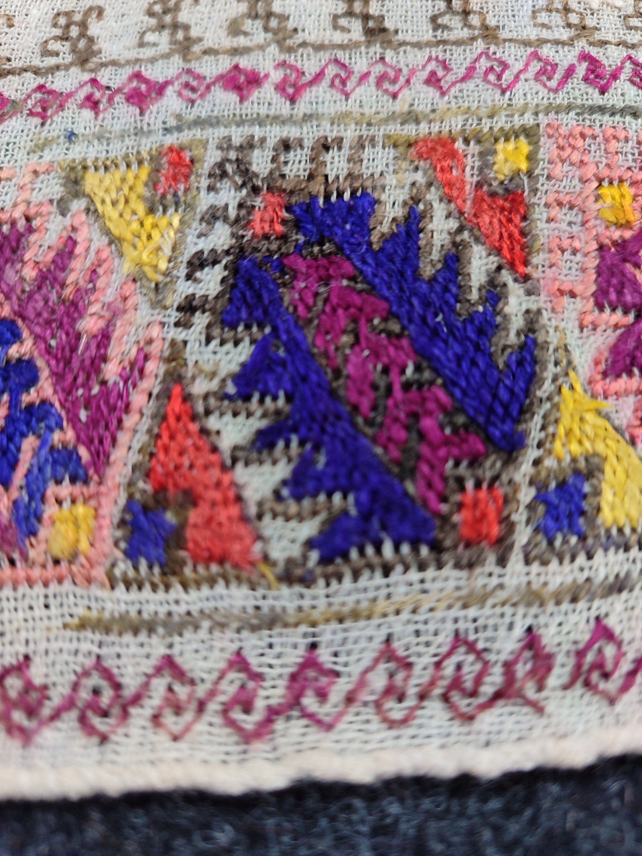 Antique Textile, Anatolian Textile, Embroidery, Antique Embroidery ...