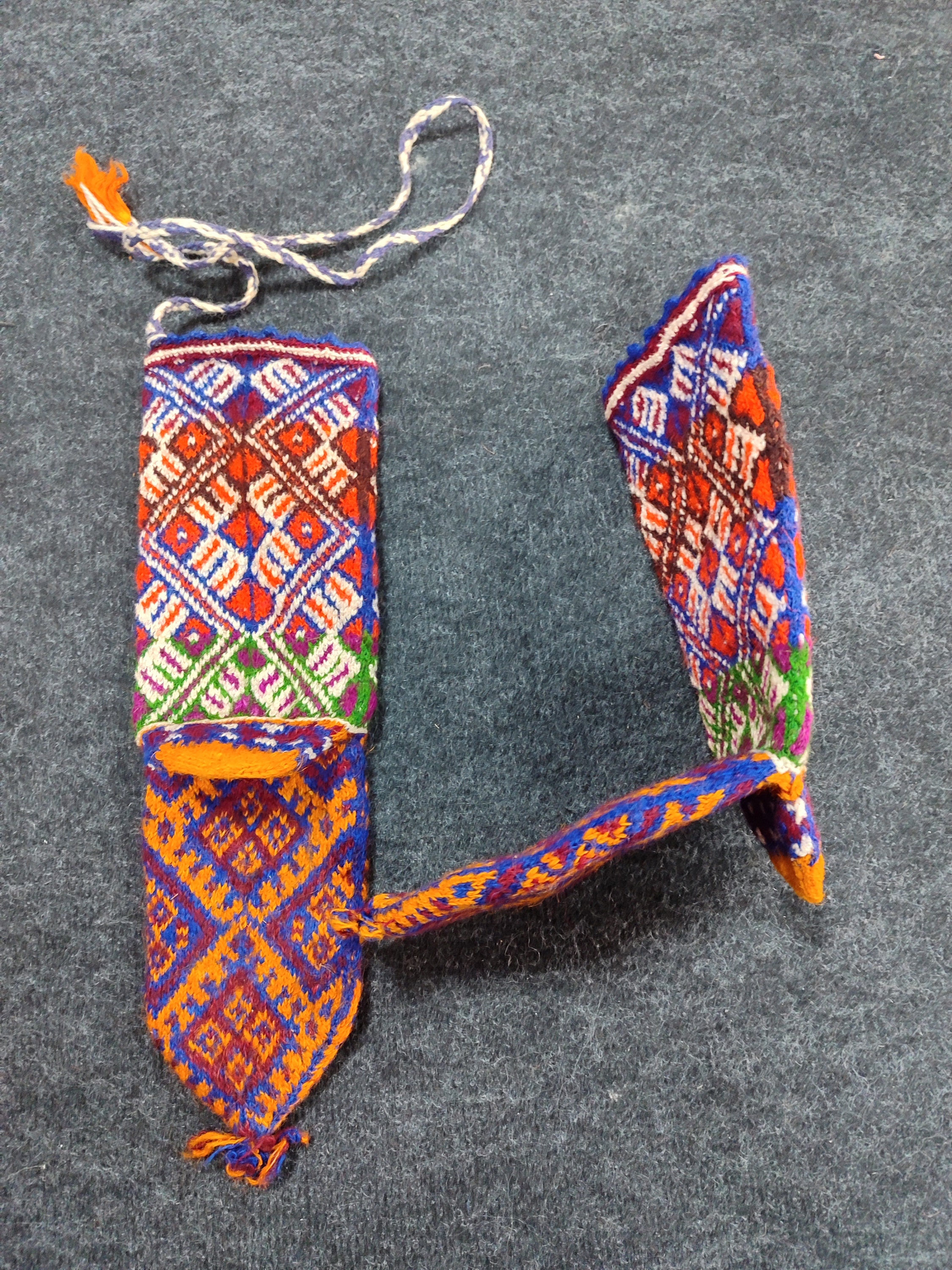 Sock, Stocking, Antique, Antique Sock, Embroidery Sock, Wool Sock ...
