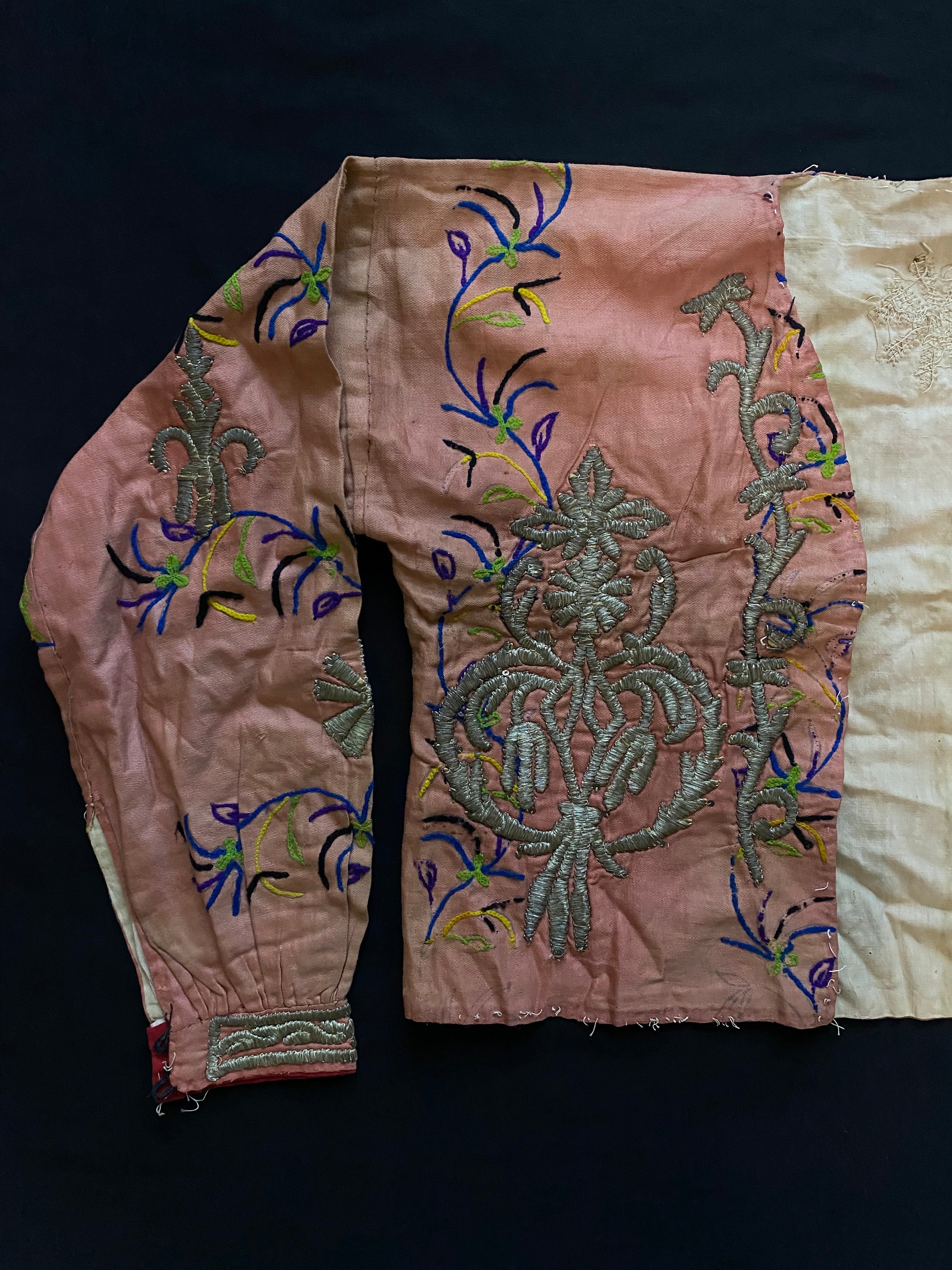 Antique Textile, Embroidery, Antique Costume, Vest, Antique Vest ...