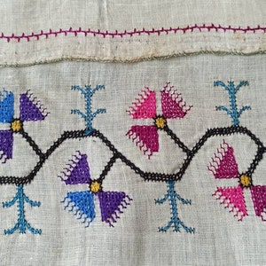Vintage Embroidery , Turkish Embroidery Textile - Etsy
