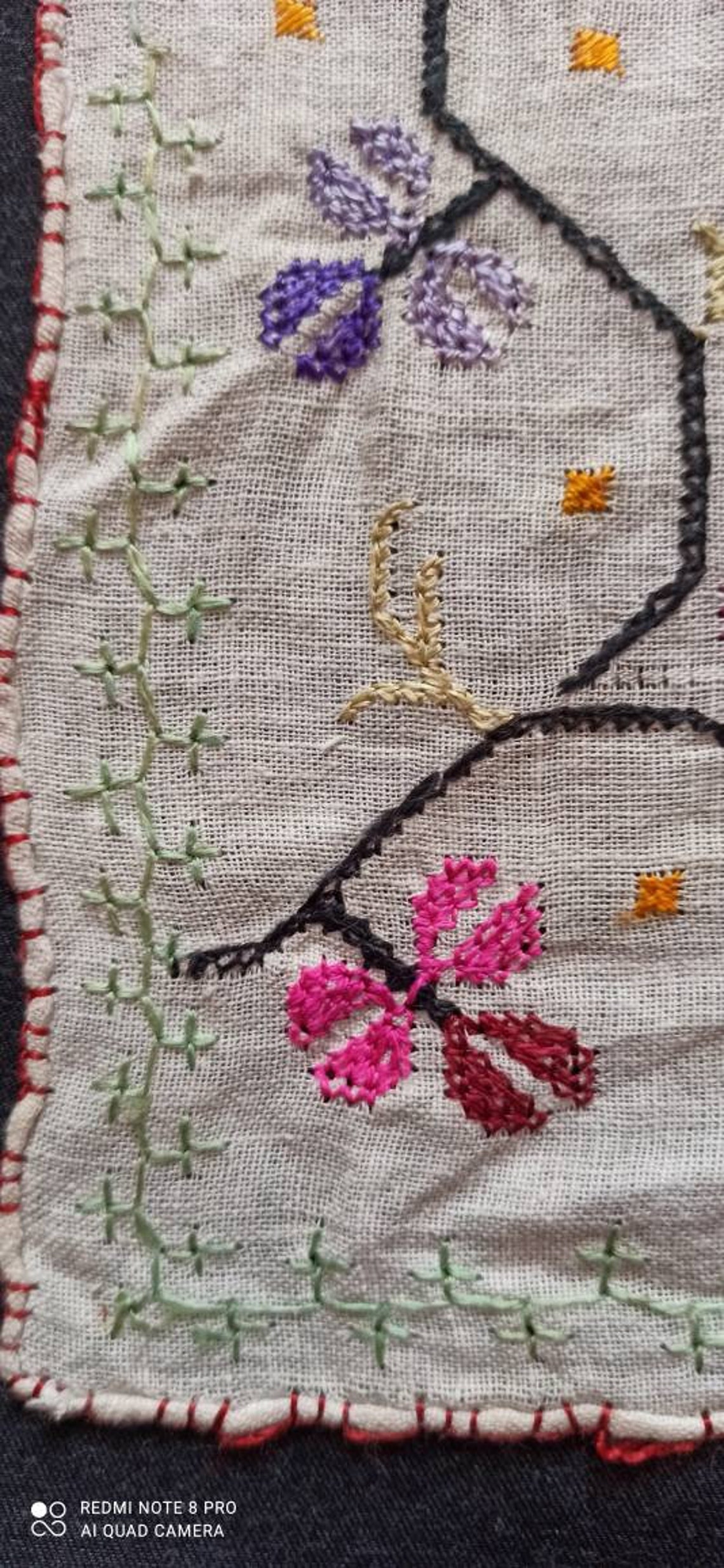 Handcrafted Textile, Vintage Embroidery Textile - Etsy