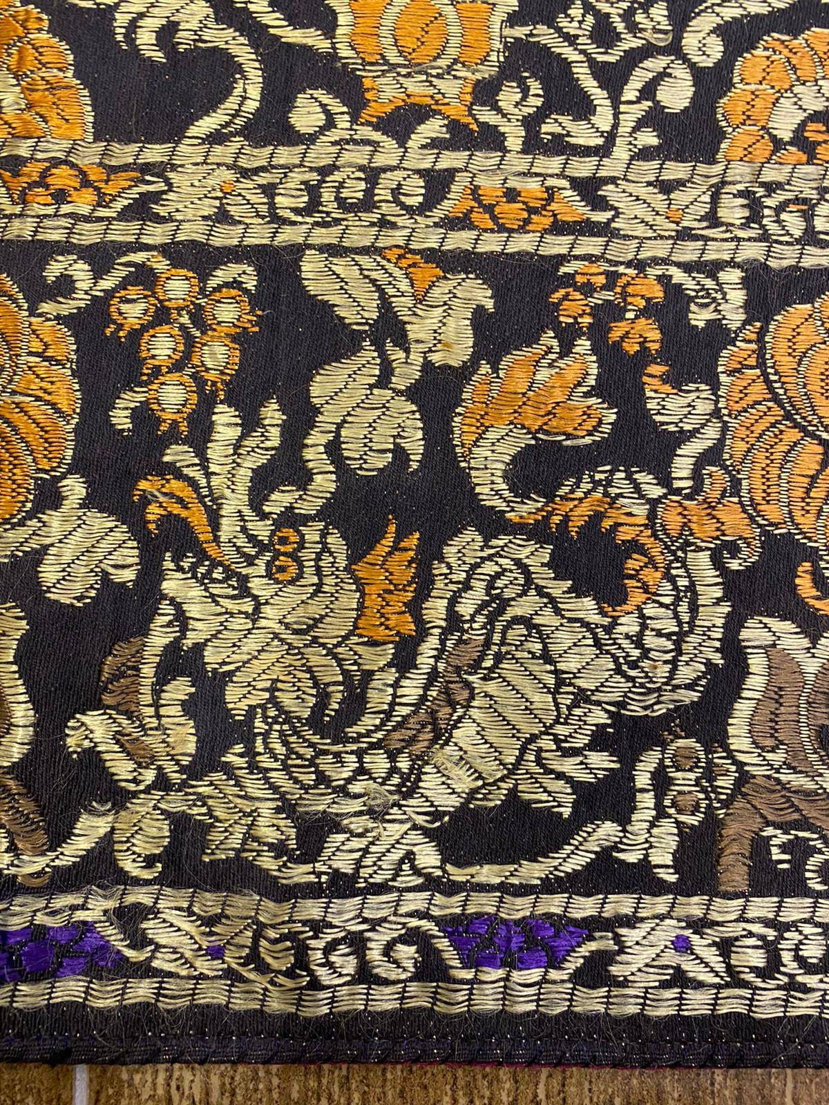 Antique Textile,loom Weaving, Antique Weaving, Decorative Textile, Silk ...