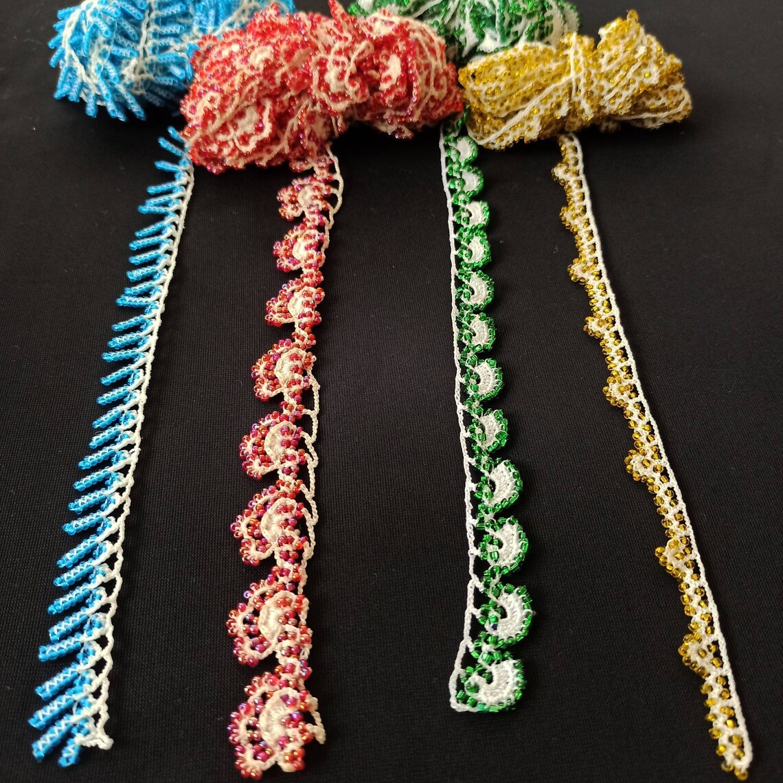 Antique Textile Embroidery Embroidery Jewelryoya Bead - Etsy