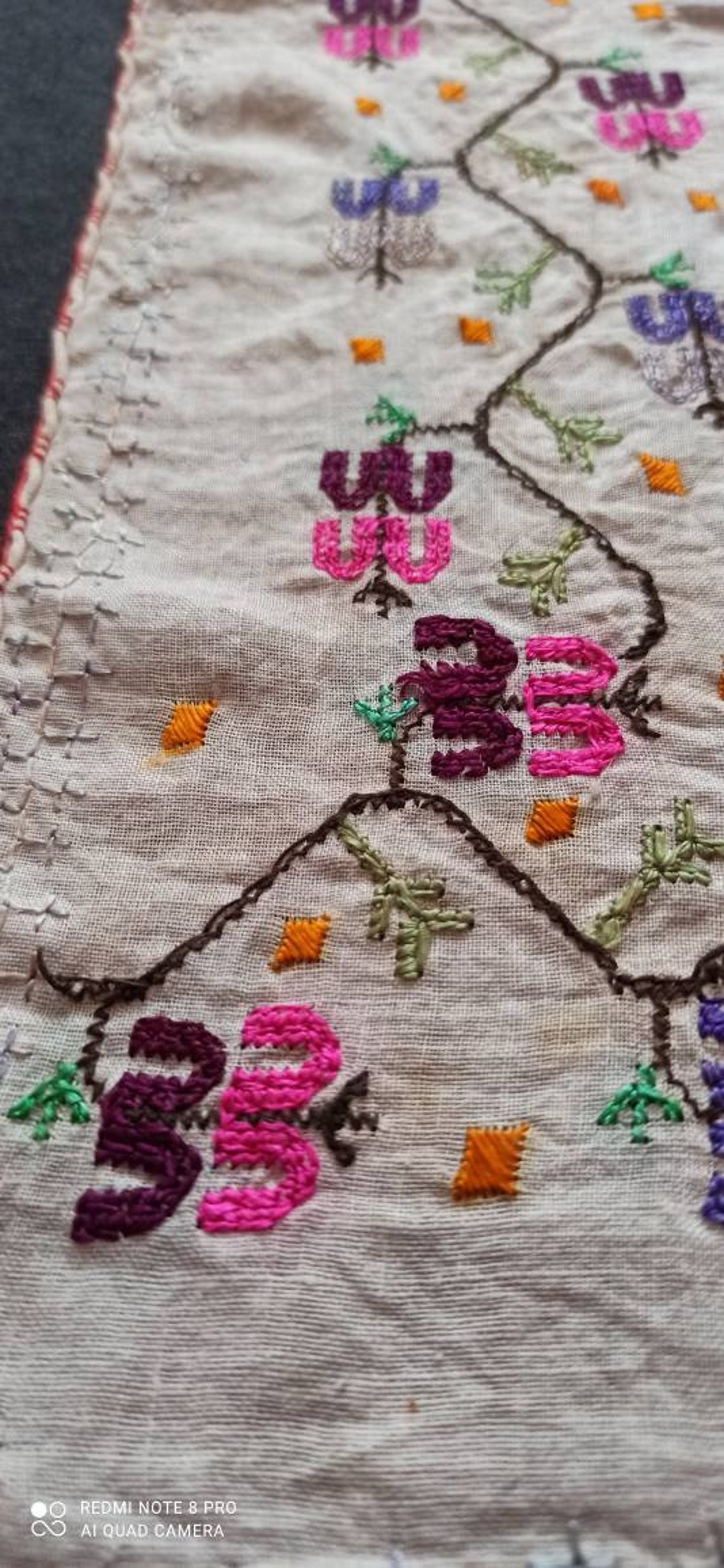 Vintage Turkish Textile, Handwork Decorations - Etsy