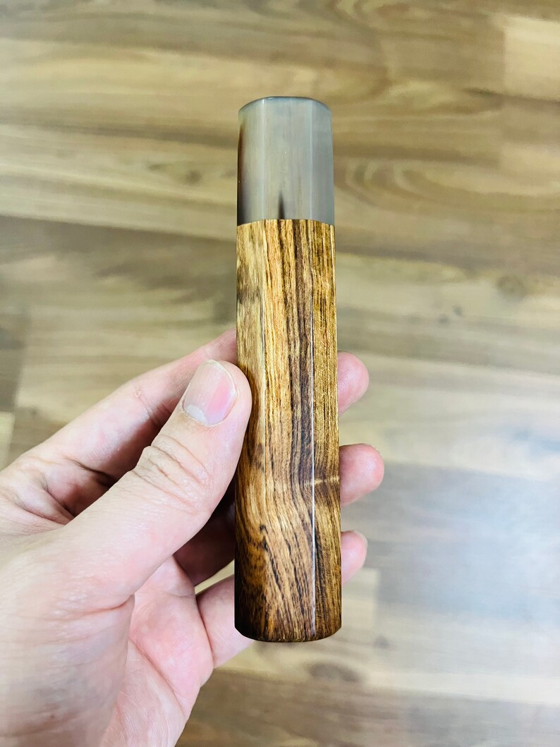 Customized Japanese Knife Handle/ Wa D Oval Handle/buffalo - Etsy