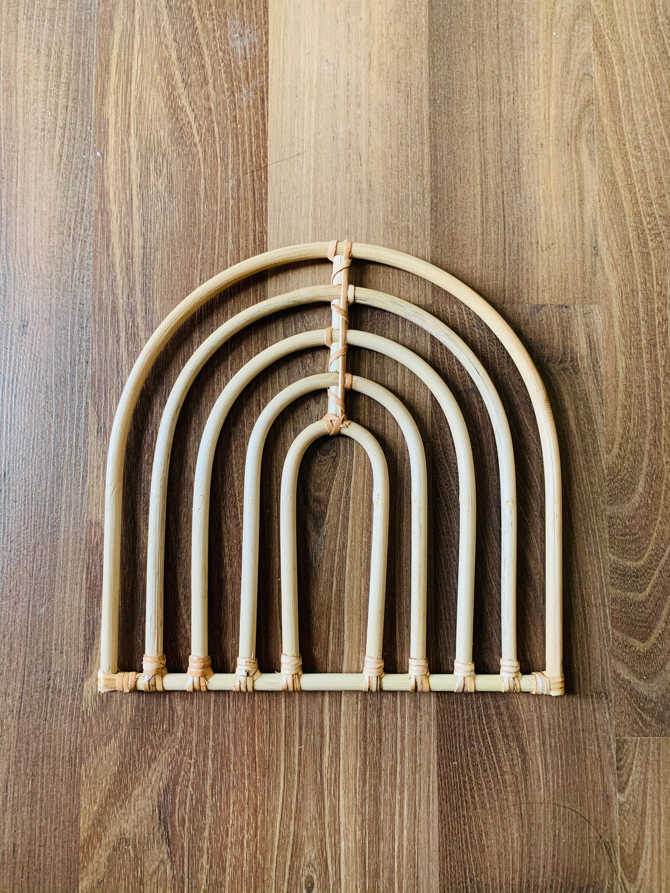 Rattan Rainbow/ Rainbow Rattan Wall Decor/ Decor Rainbow/ | Etsy