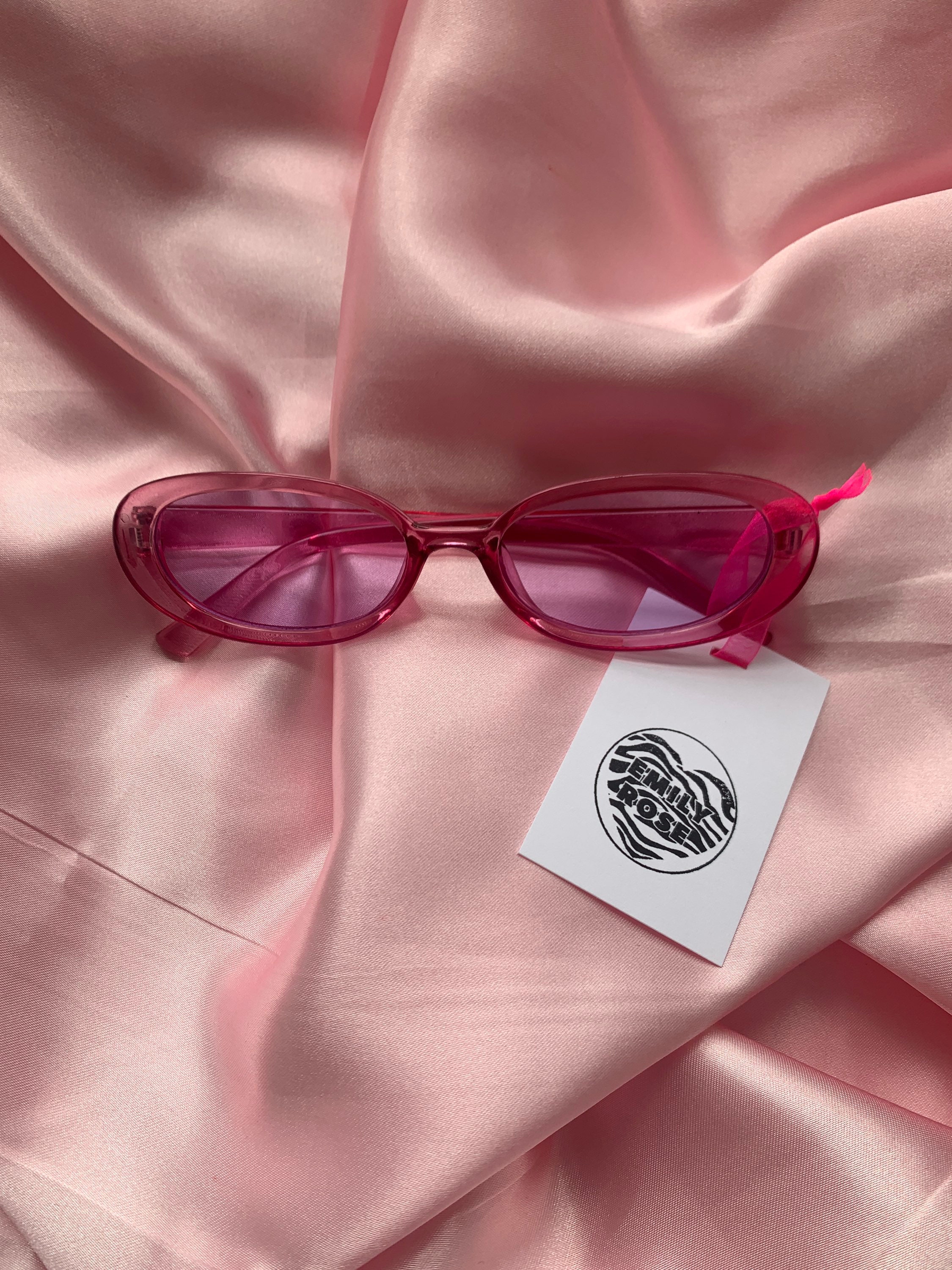 Oval Retro Sunglasses y2k festival 90s 00s Rave Cow Print | Etsy