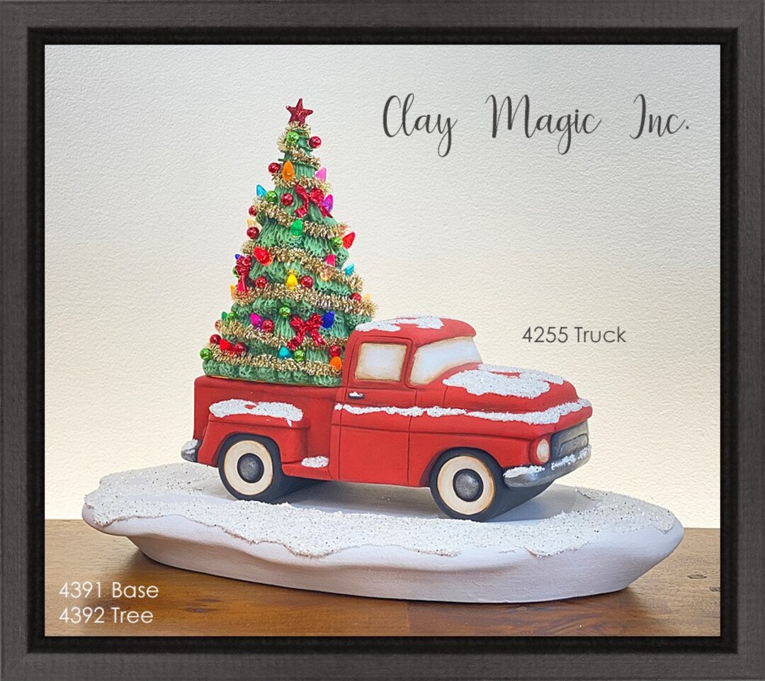 55 Pick up Truck Upright Christmas Tree - Etsy