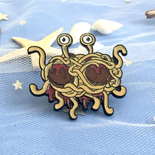 Flying Spaghetti Monster Patch - Etsy