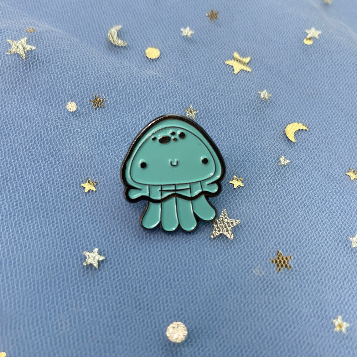 Sea Animals Shark Jellyfish Starfish Pin Hard Enamel Pins - Etsy