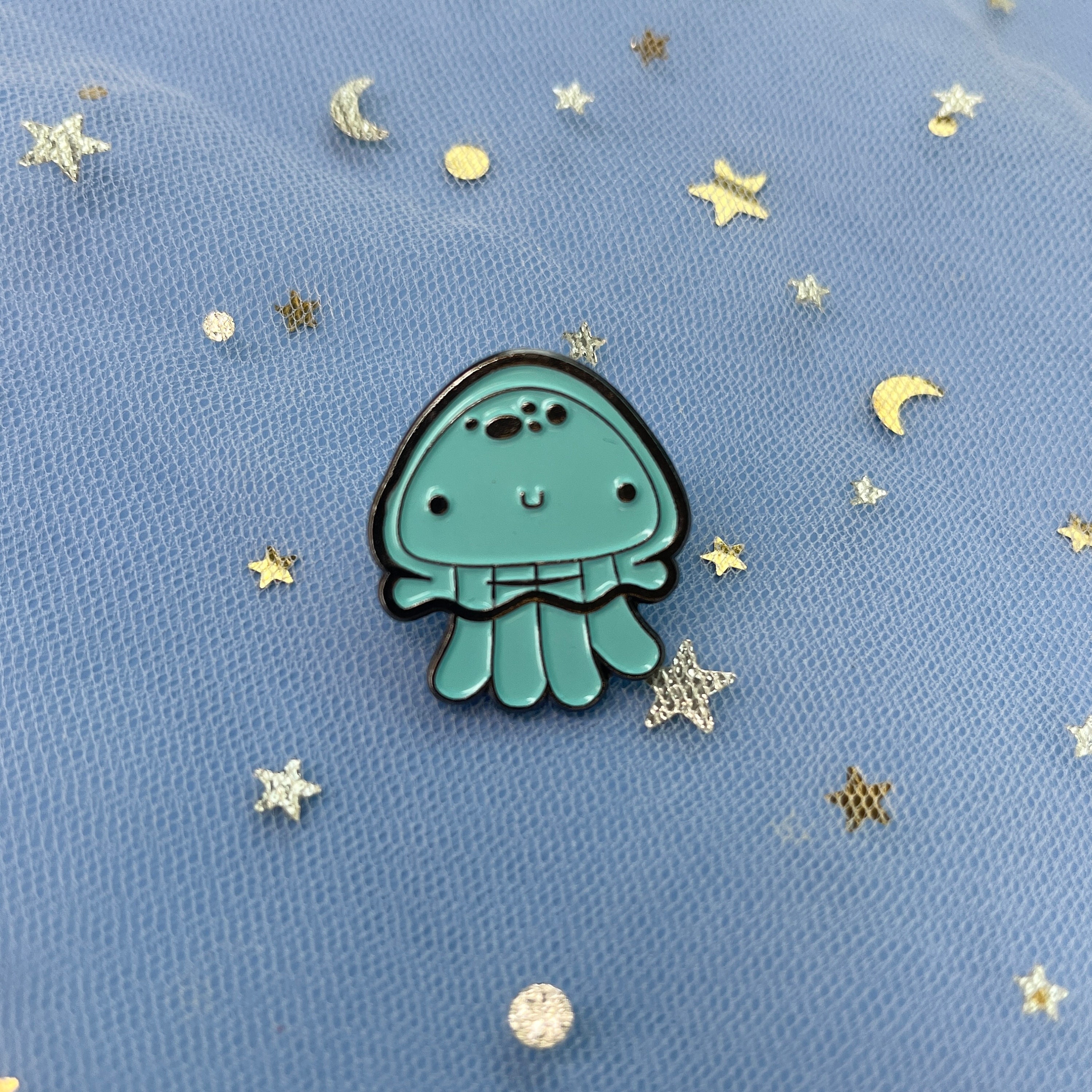Sea Animals Shark Jellyfish Starfish Pin Hard Enamel Pins - Etsy