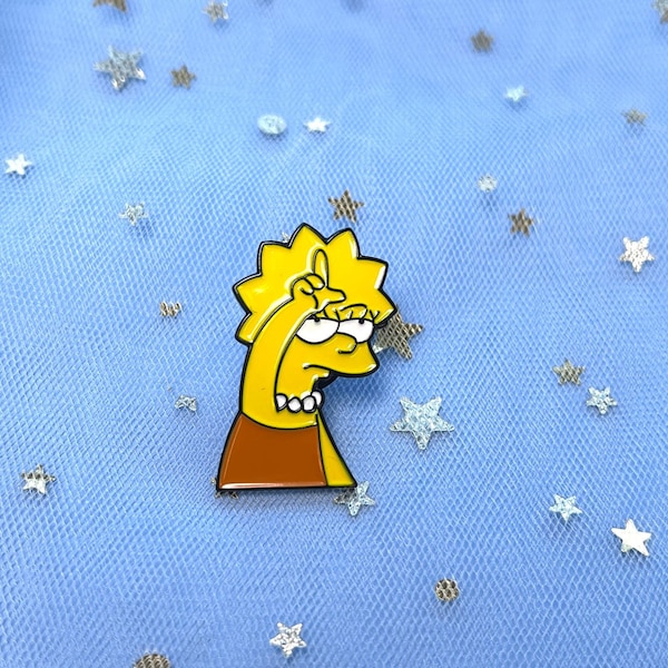 Simpsons Enamel Pin - Etsy