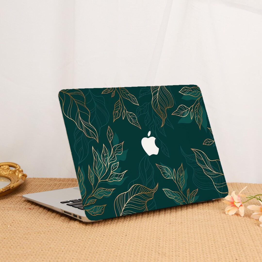 Leaf MacBook Case: Floral Laptop Cover for Air & Pro - Etsy