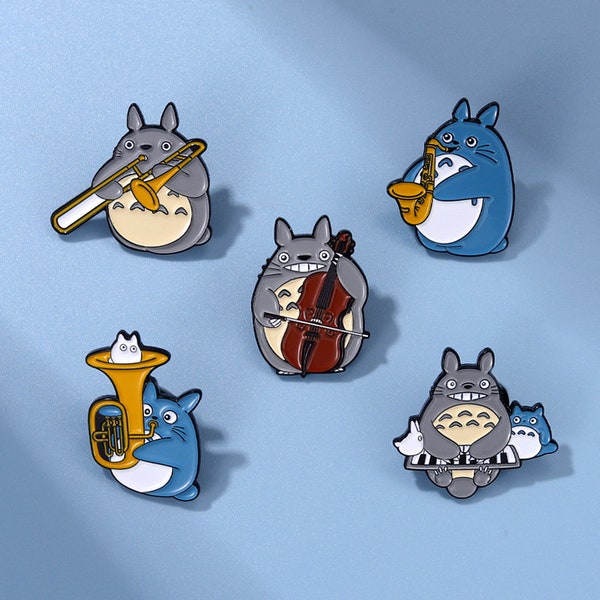 Totoro Enamel Pin - Etsy
