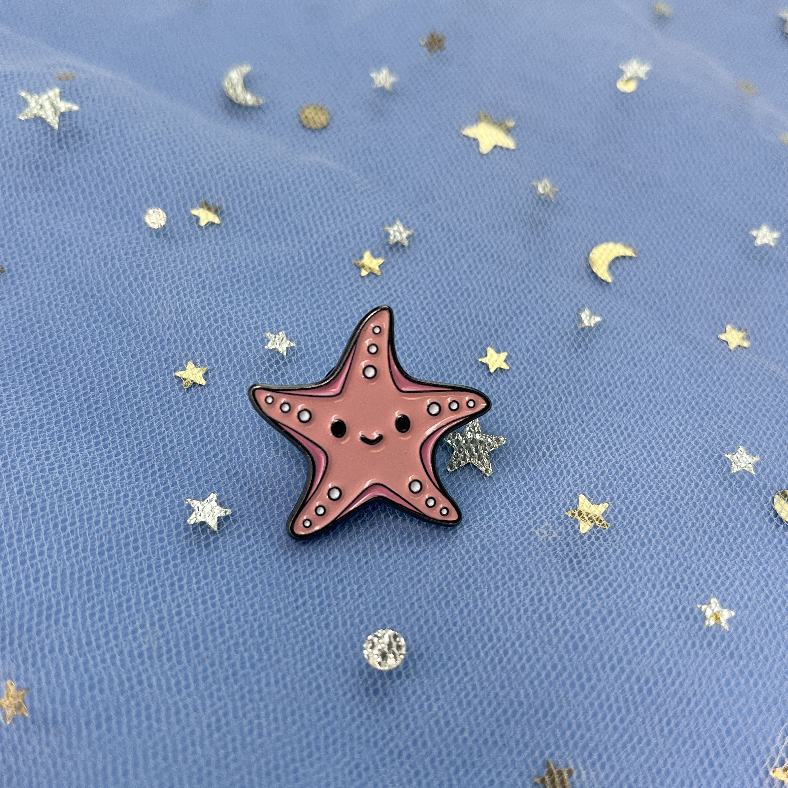 Sea Animals Shark Jellyfish Starfish Pin Hard Enamel Pins - Etsy