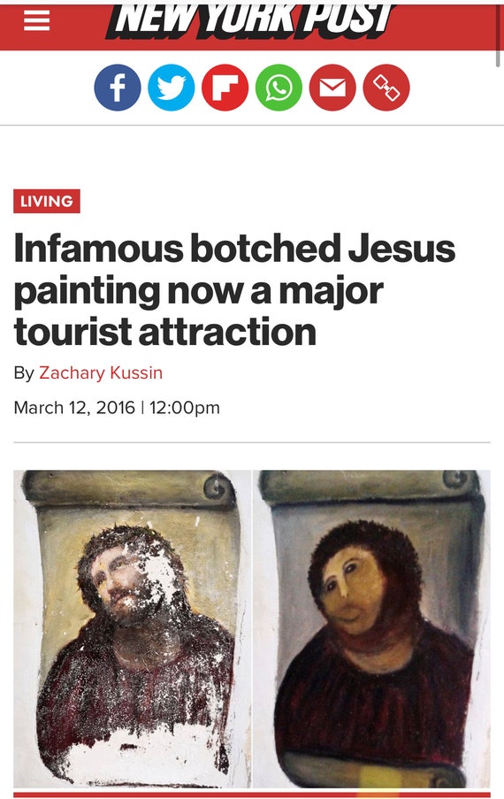 Ecce Omo Memes Another Ecce Homo? Botched Restoration Leaves 16th