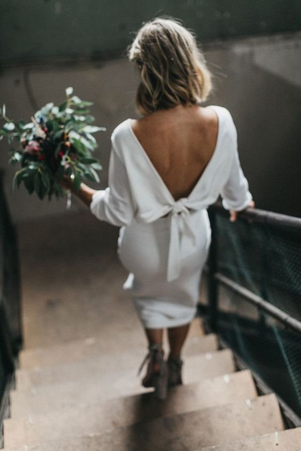 Crepe Bridal Top Wedding Topper Cover Up - Etsy