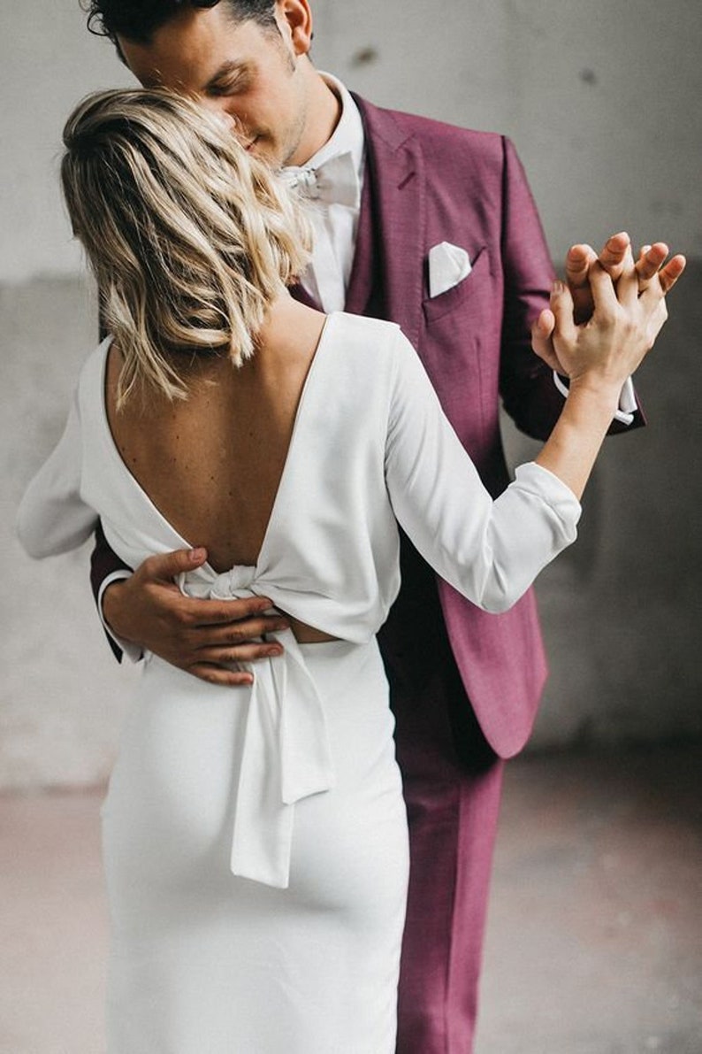 Crepe Bridal Top Wedding Topper Cover Up - Etsy