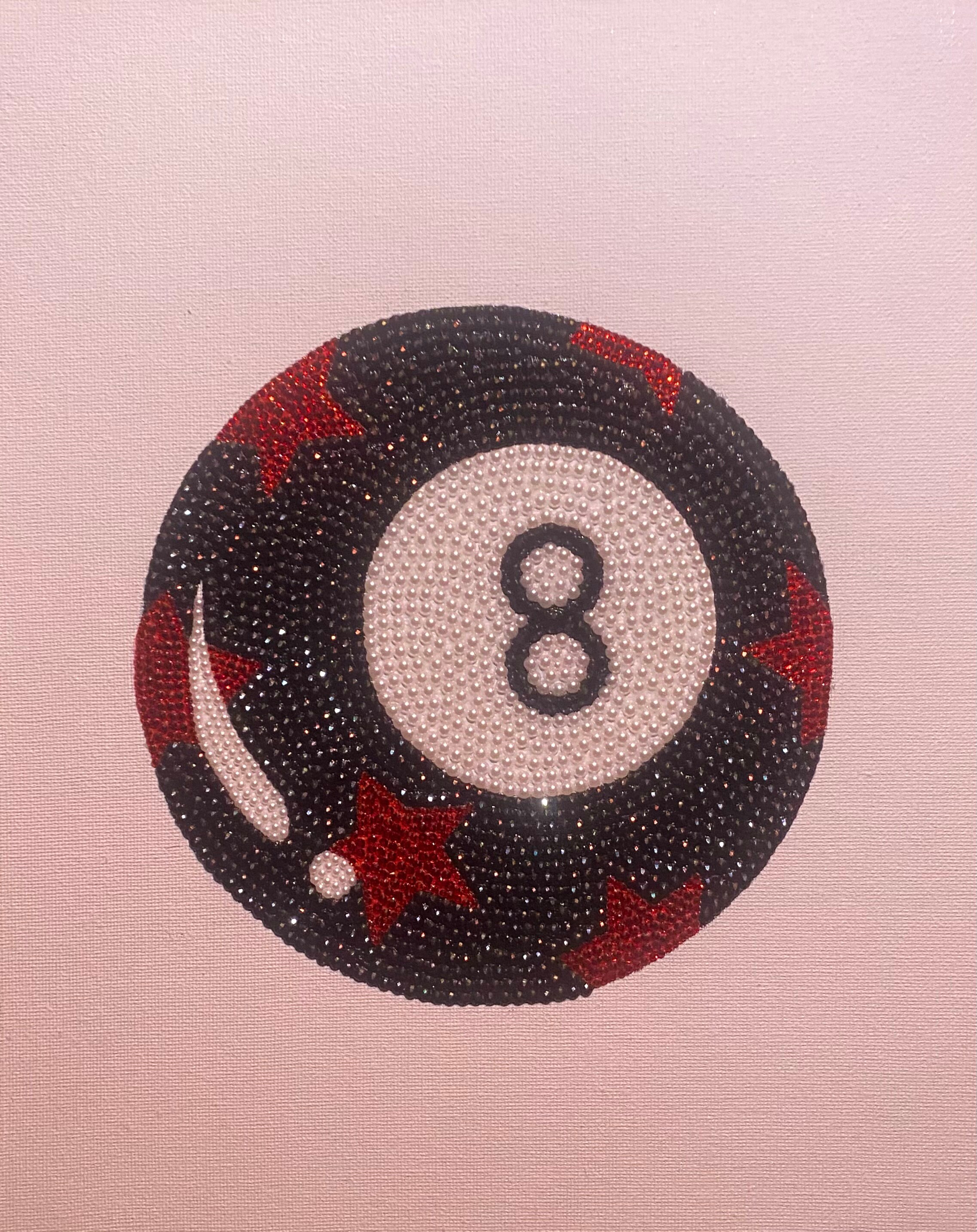Magic 8-ball Rhinestone Canvas - Etsy