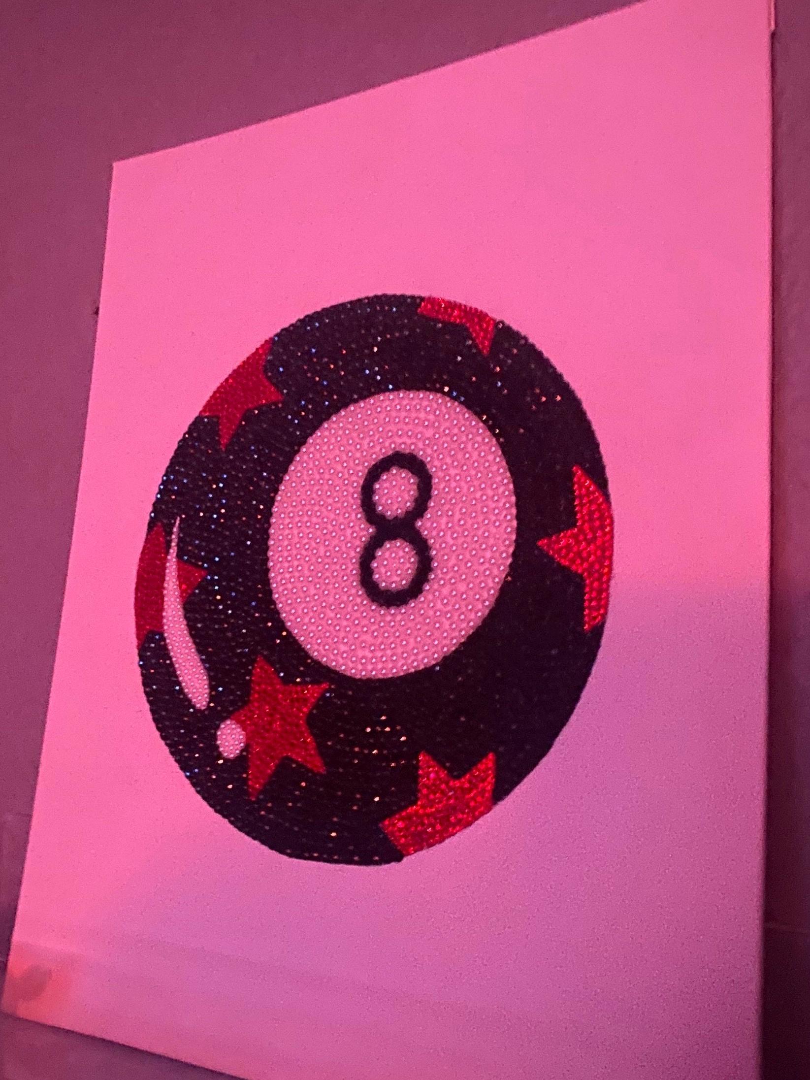 Magic 8-ball Rhinestone Canvas - Etsy