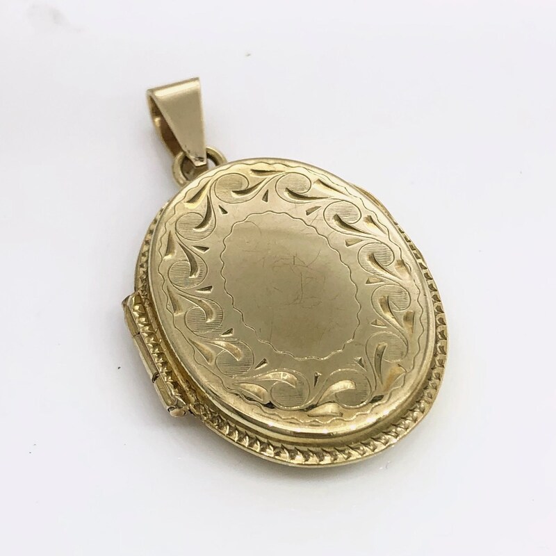 Real Gold Locket - Etsy UK