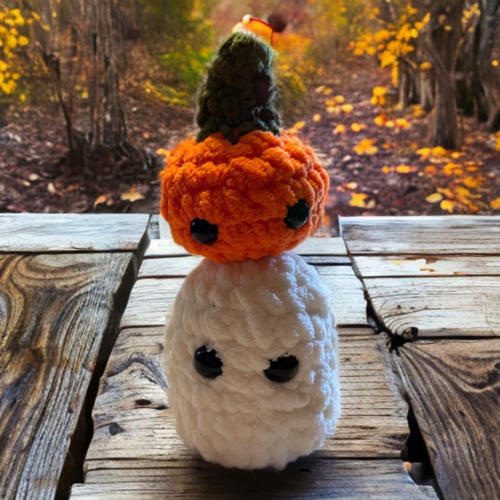 Chunky Chubby Ghost Amigurumi Crochet Pattern PDF — Beginner-friendly ...