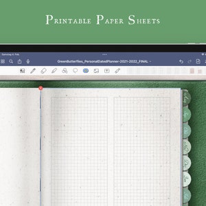 2 Rows Squared Paper, Lined Paper, Dotted Paper - PDF and PNG ...