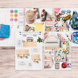 Digital School Sticker for Teacher and Students - Realistic Digital ...