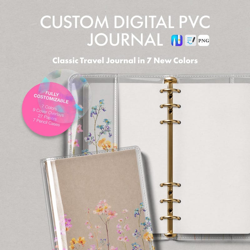 Boho Cover Planner - Etsy