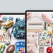 Digital School Sticker for Teacher and Students - Realistic Digital ...