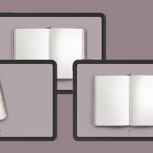 Realistic Digital Journal With Dashboard as Goodnotes or as PDF Neural ...
