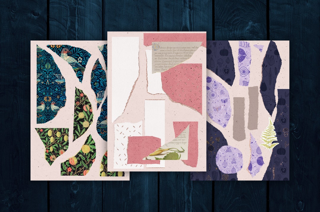 Digital Torn Papers Sticker Set / Digital Download - Etsy