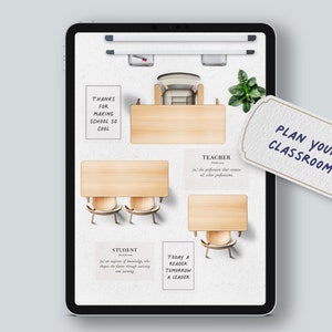 Digital School Sticker for Teacher and Students - Realistic Digital ...