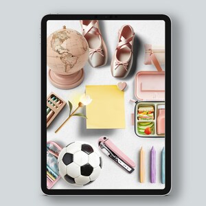 Digital School Sticker for Teacher and Students - Realistic Digital ...
