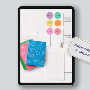 Digital School Sticker for Teacher and Students - Realistic Digital ...