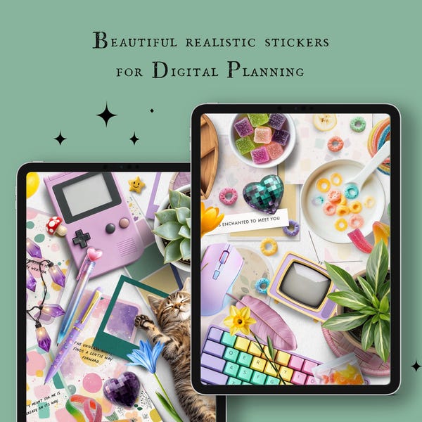 Digital Stickers - Etsy