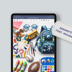 Digital School Sticker for Teacher and Students - Realistic Digital ...