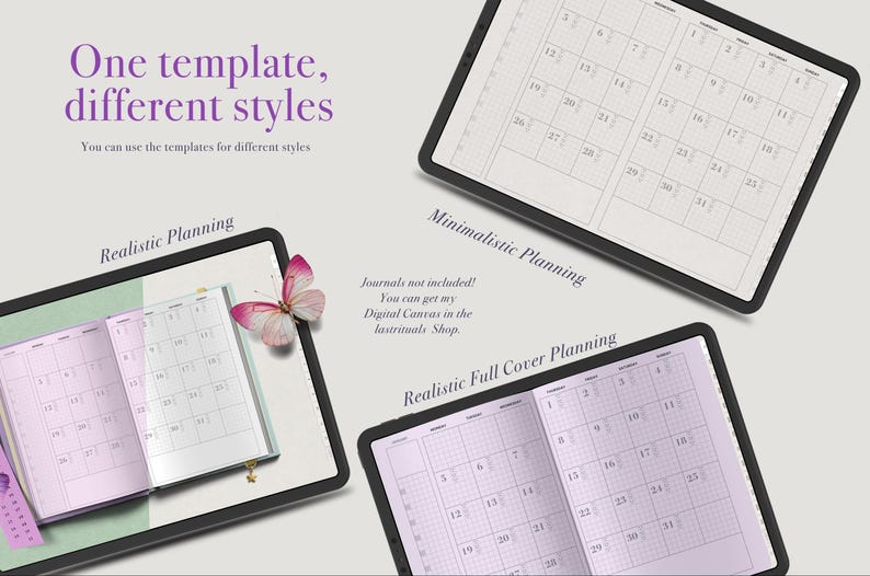 2026 Transparent Planner Templates – Yearly, Monthly & Weekly | Monday ...