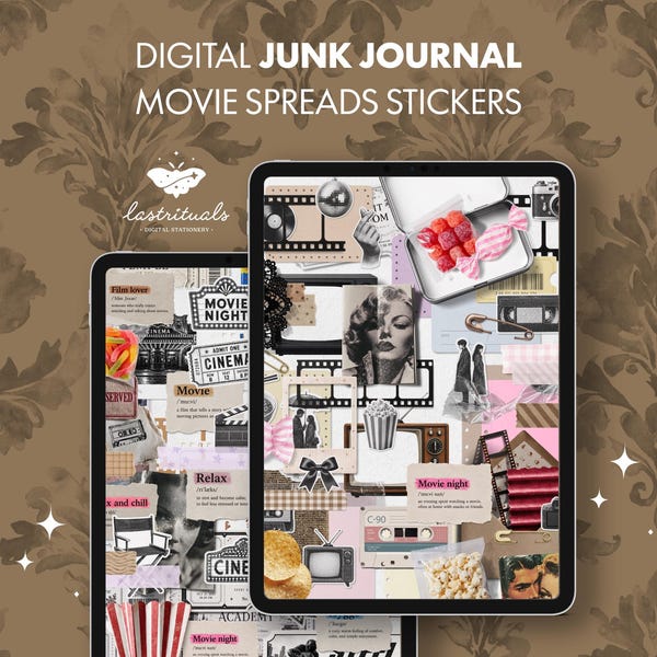 Journal Decor Stickers - Etsy UK