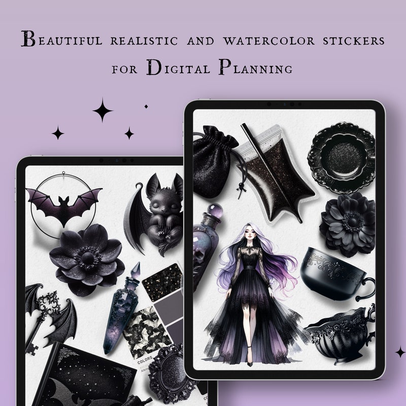 Goth Stickers - Etsy