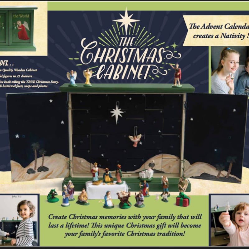 Nativity Advent Calendar - Etsy