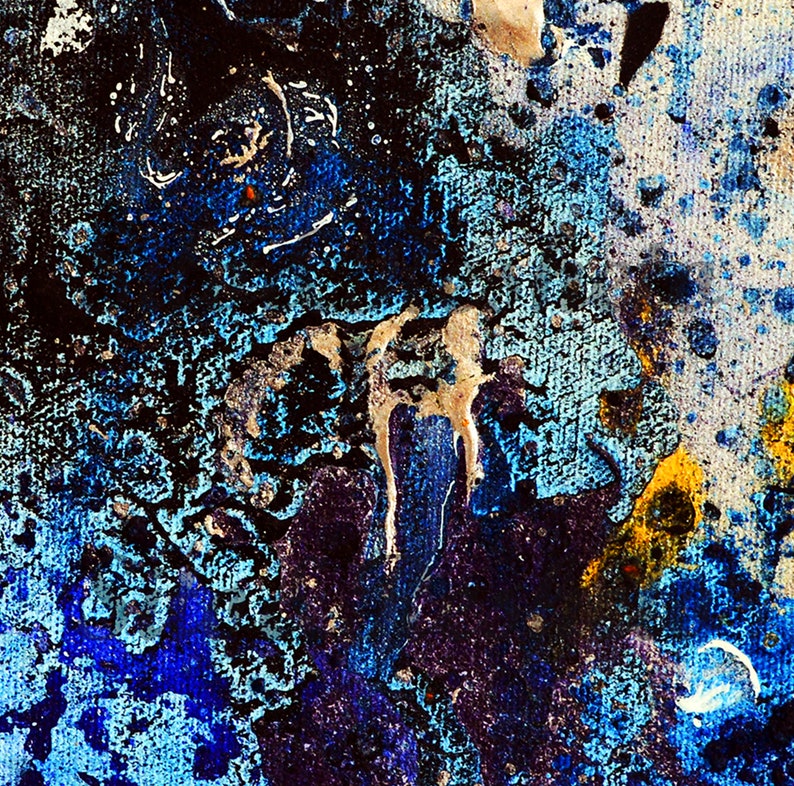 Abstract Blue Digital Wall Art Download, Instant Download, Fine Art ...